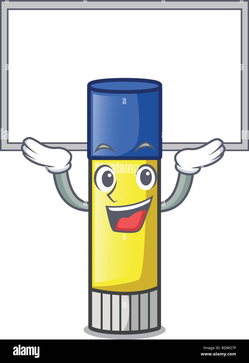 Up board glue stick in the cartoon shape Stock Vector Image & Art - Alamy