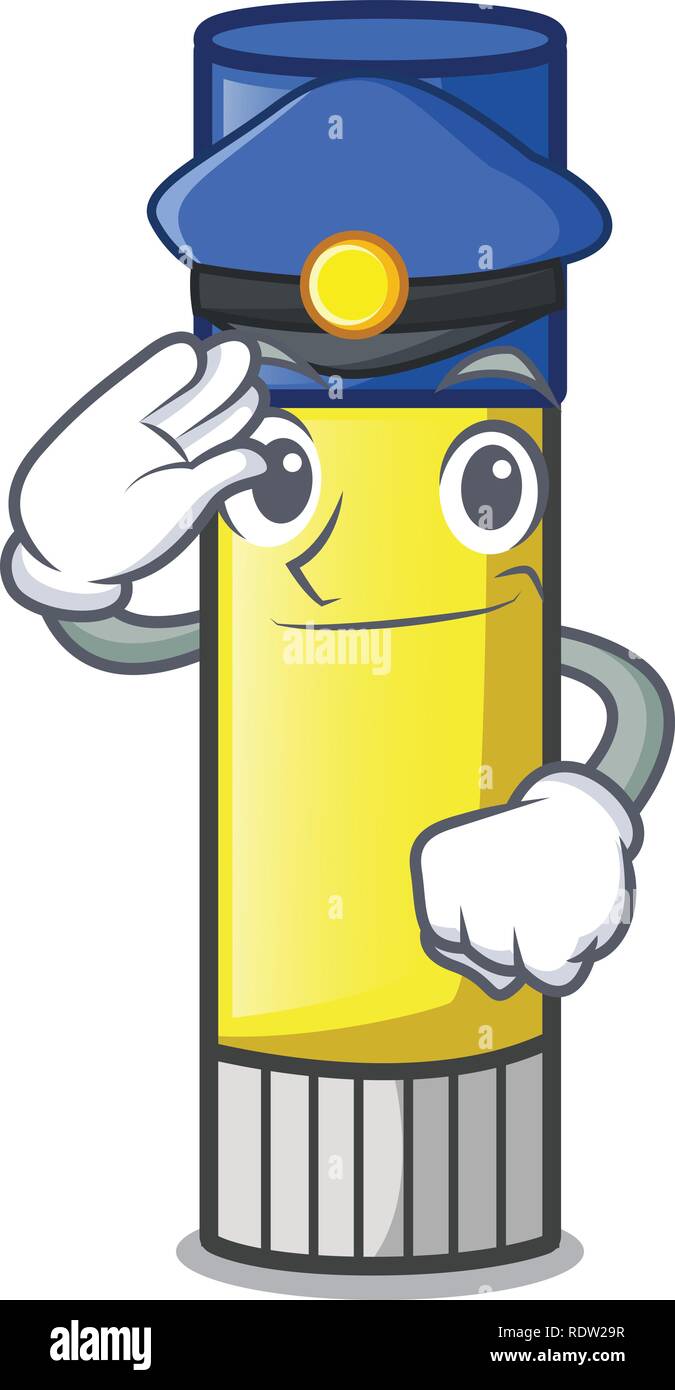Police glue stick in the cartoon shape Stock Vector Image & Art - Alamy
