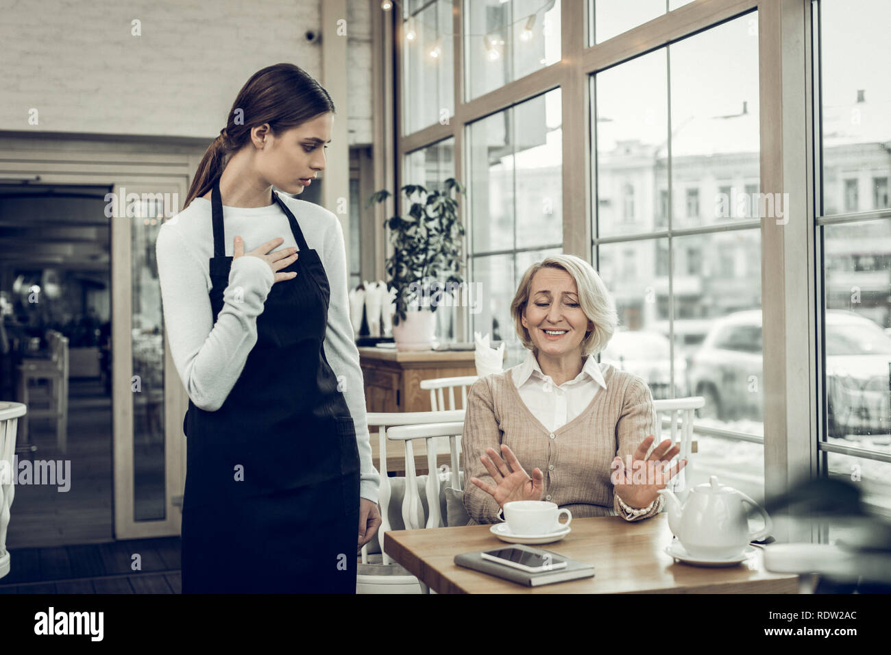 Not liking drink hi-res stock photography and images - Alamy