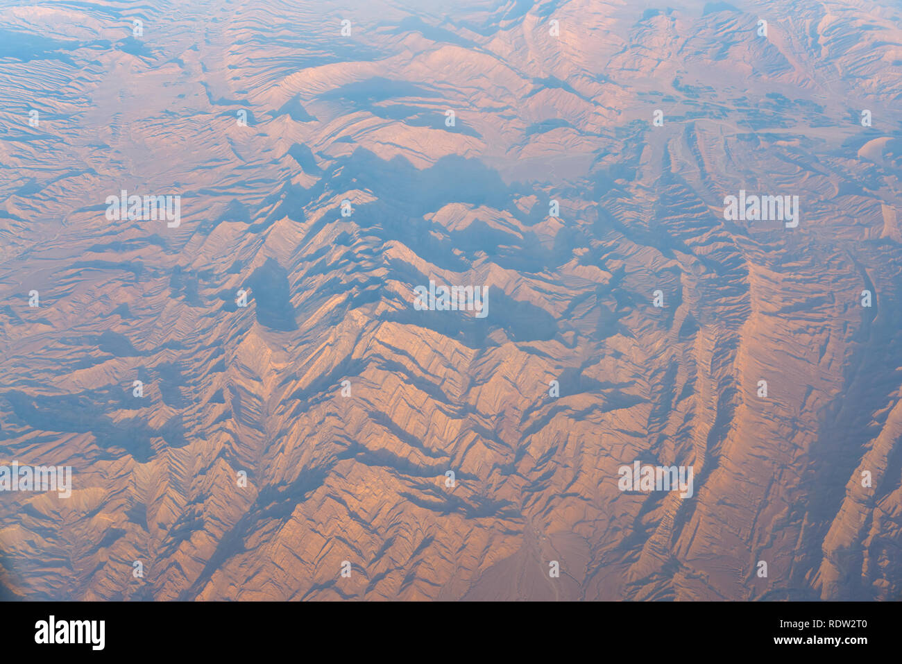 Aerial view from a jet aircraft Stock Photo - Alamy