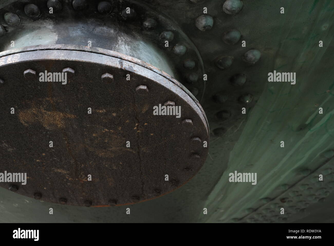 Rivet Steel Construction Nuts and Bolts Stock Photo - Alamy