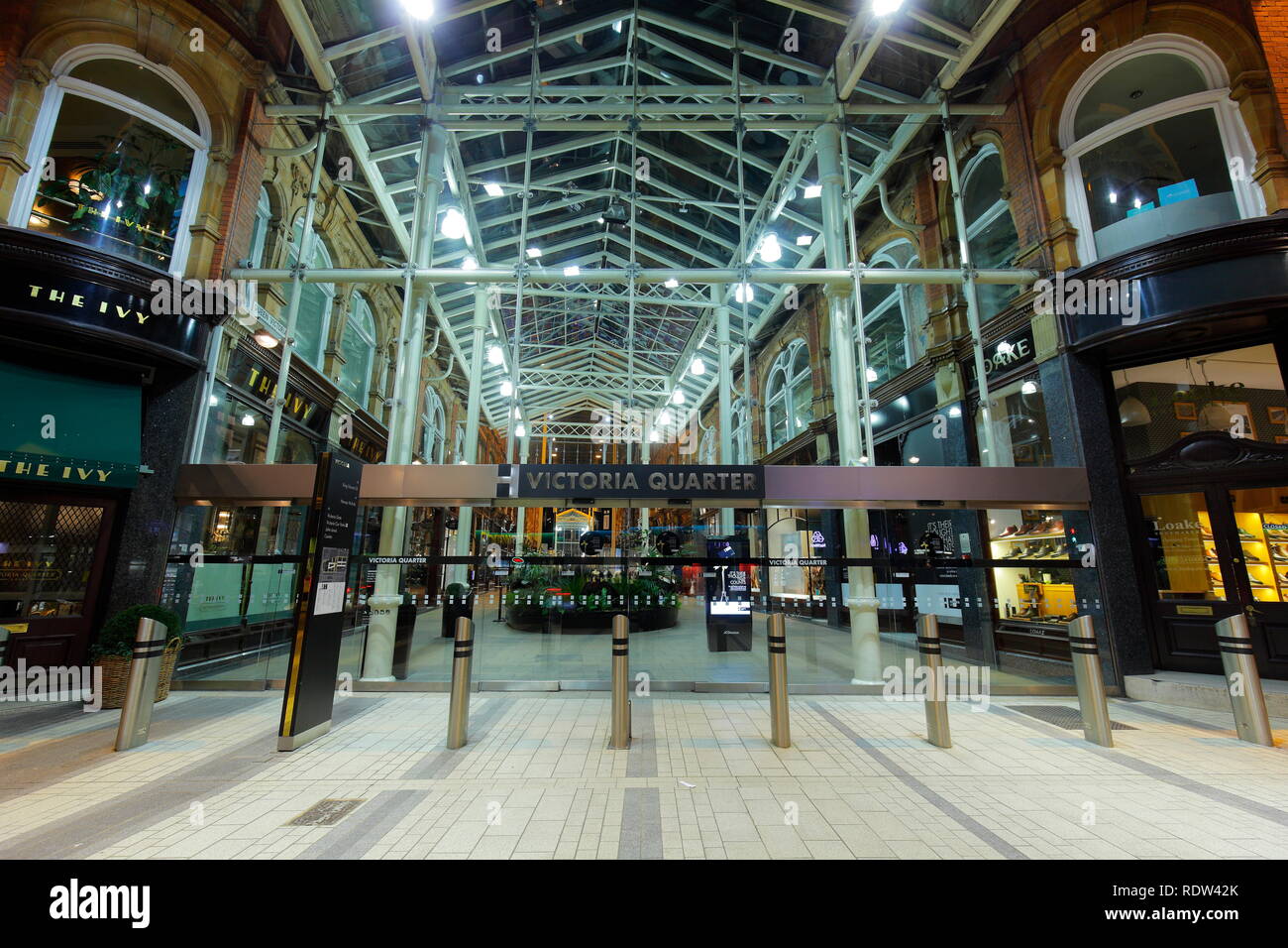 Voctoria quarter entrance hi-res stock photography and images - Alamy