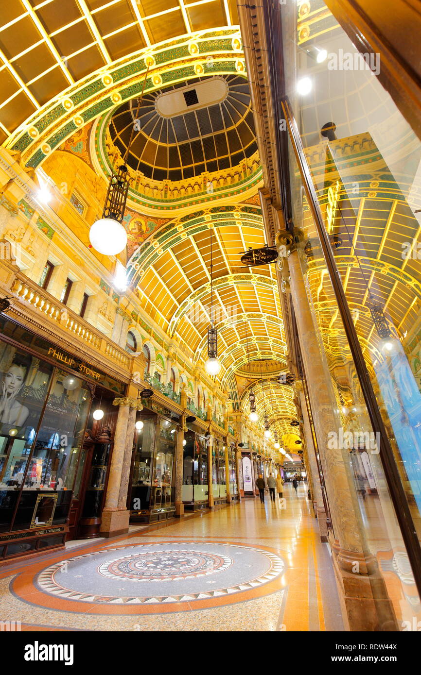 County Arcade is part of the Victoria Quarter Shopping Complex in Leeds ...