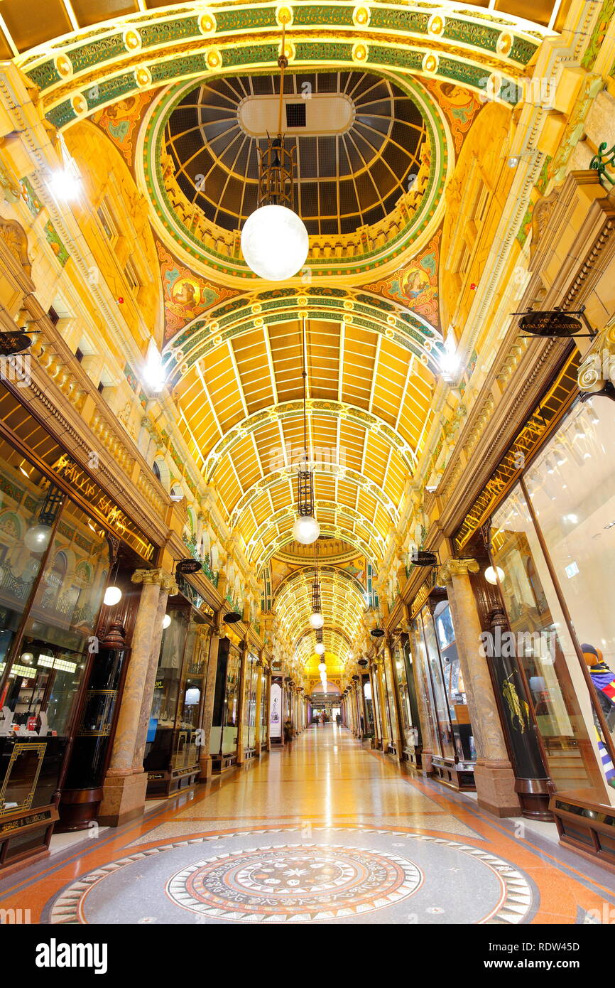 County Arcade is part of the Victoria Quarter Shopping Complex in Leeds ...