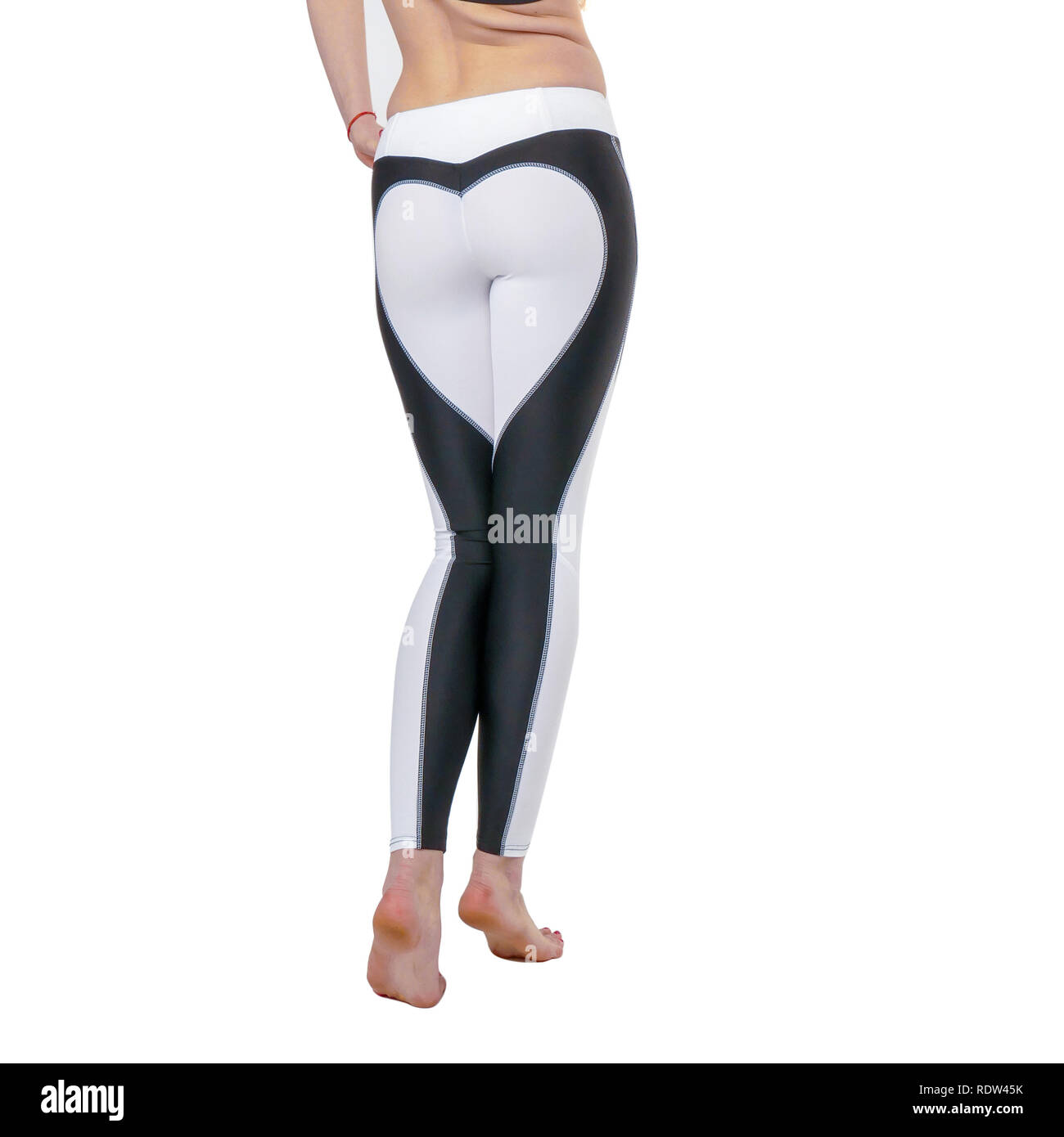 Woman legs in fitnes wear Stock Photo - Alamy