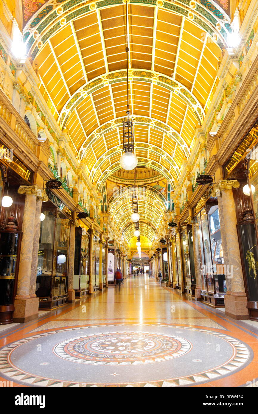 County Arcade is part of the Victoria Quarter Shopping Complex in Leeds ...