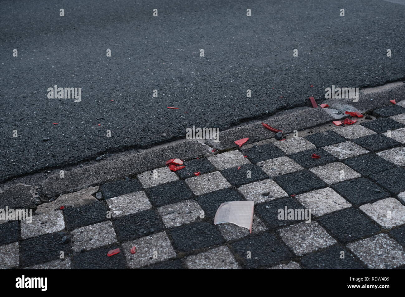 Pavement Part of Race Tracks Roads Stock Photo - Alamy