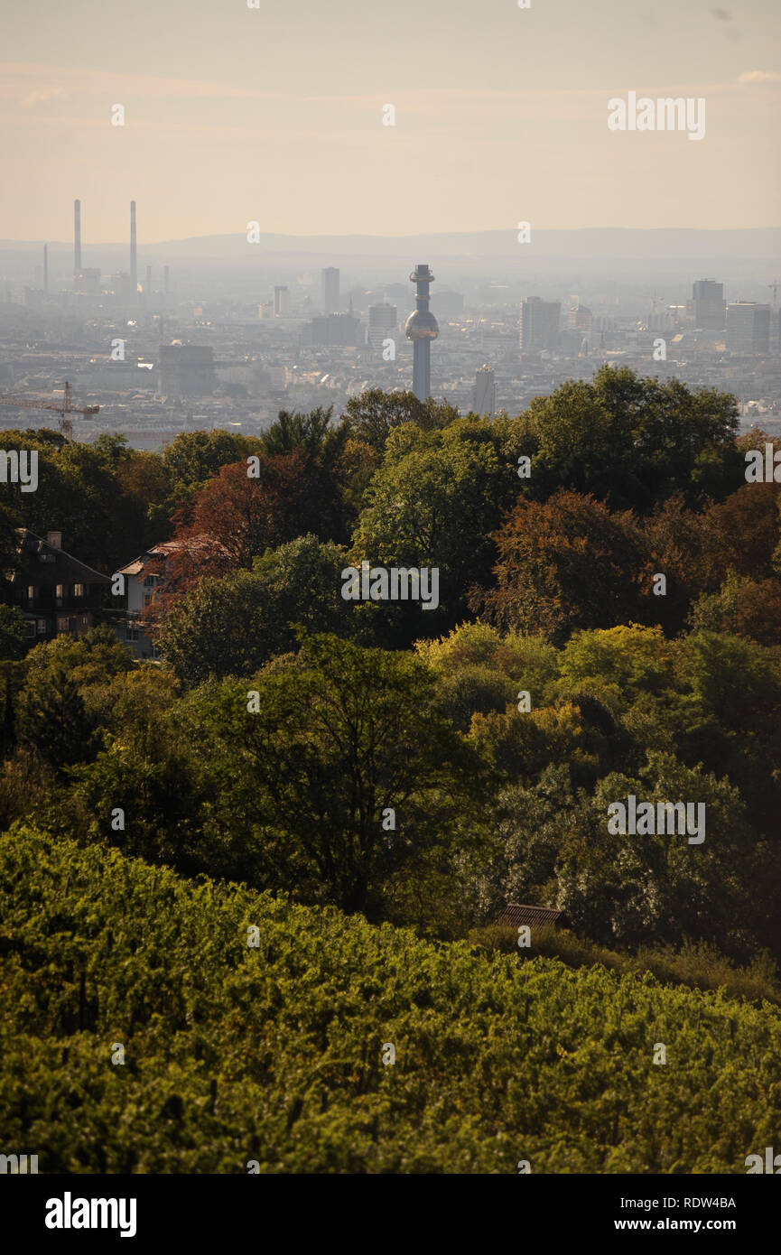 Vienna green architecture Stock Photo - Alamy