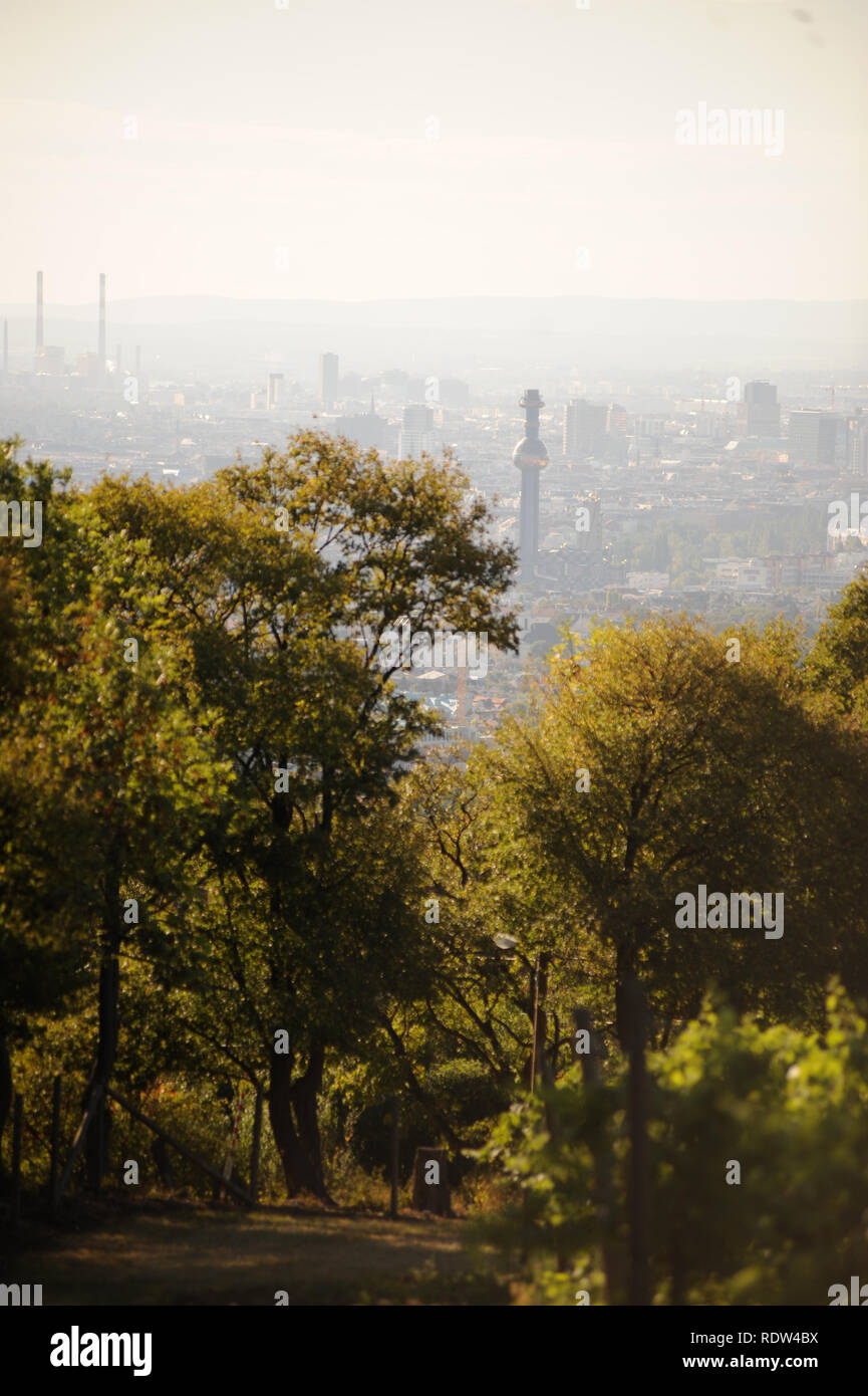 Vienna green architecture Stock Photo - Alamy