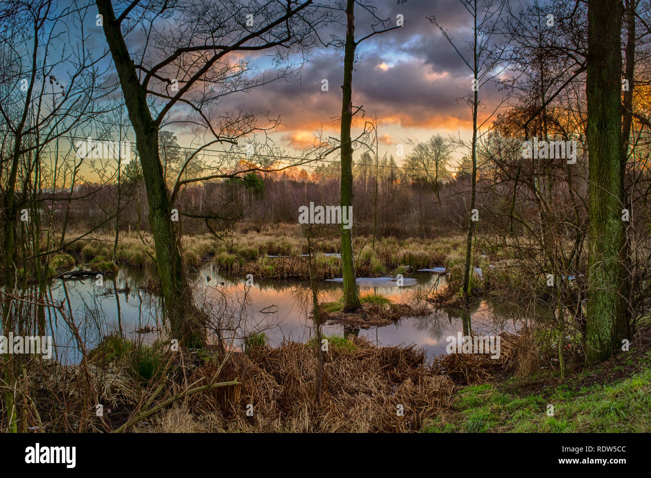 Winter landscape sleeping nature hi-res stock photography and images ...