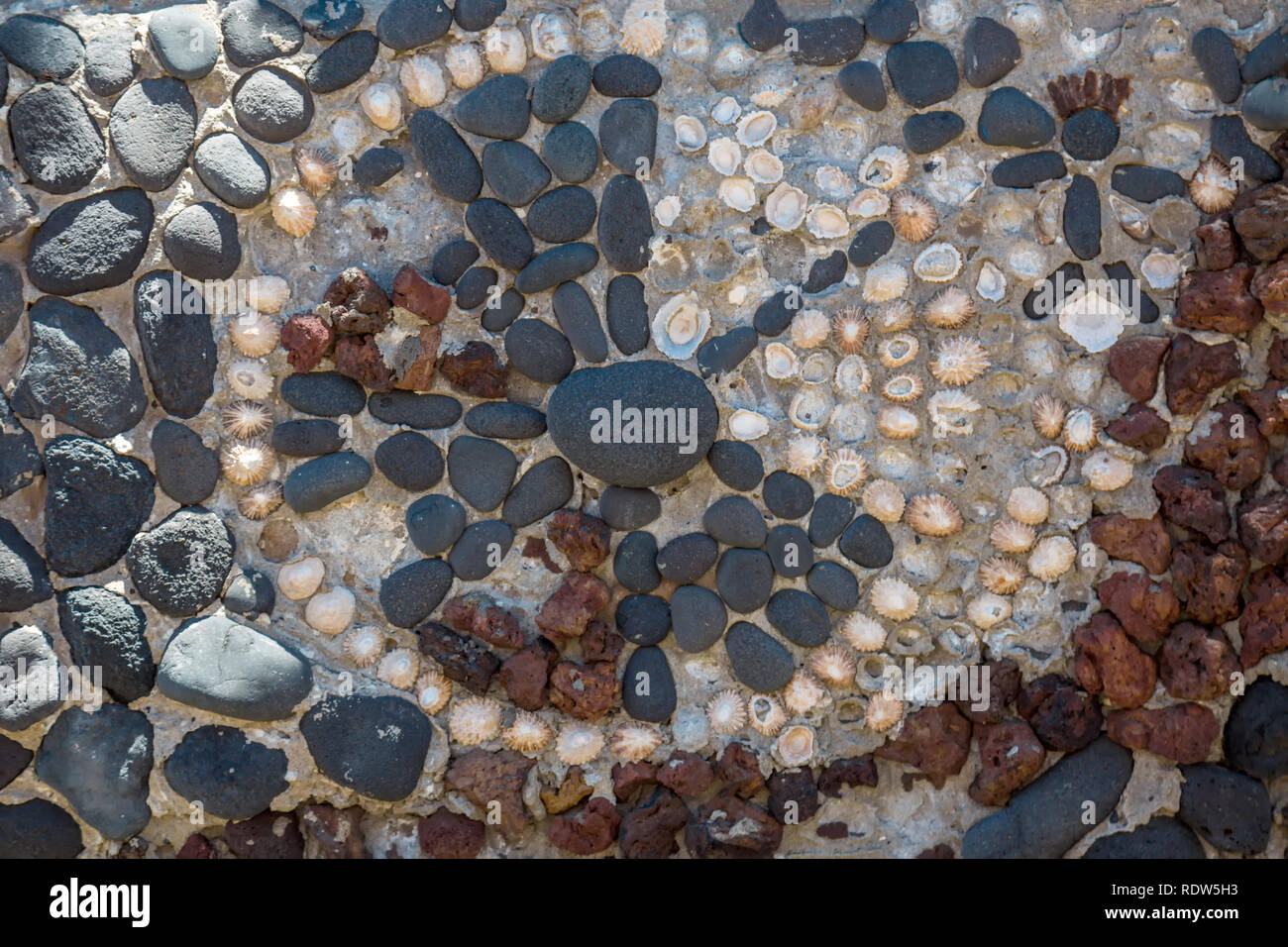 Closeup gravel pavement texture hi-res stock photography and images - Alamy