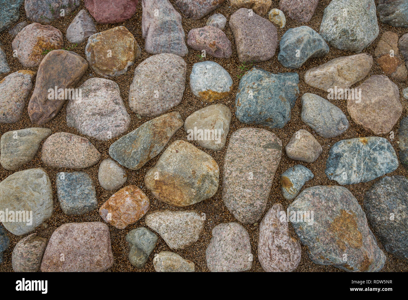 Texture with colored stones Stock Photo - Alamy