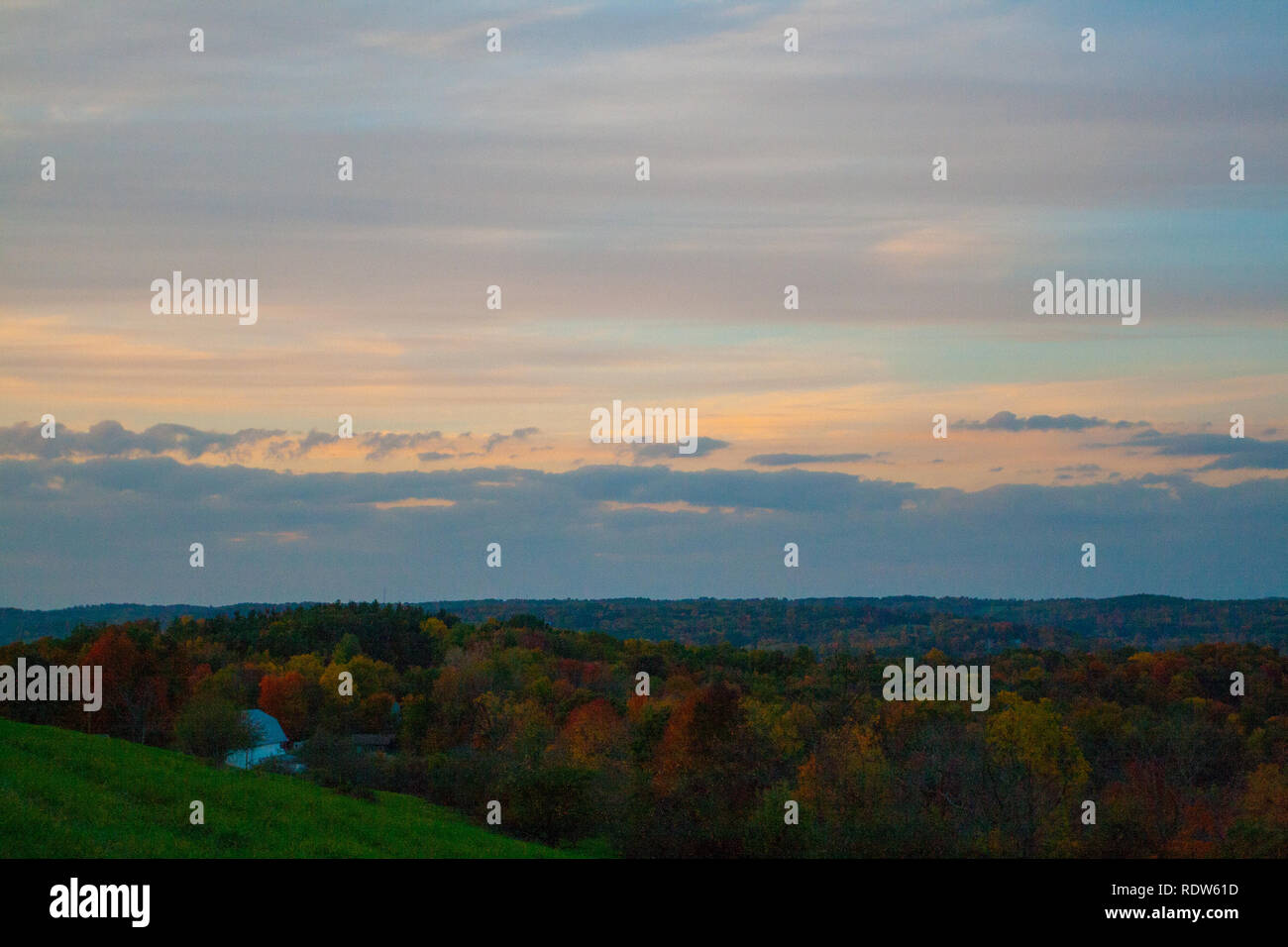 Ohio Countryside in Fall Stock Photo - Alamy