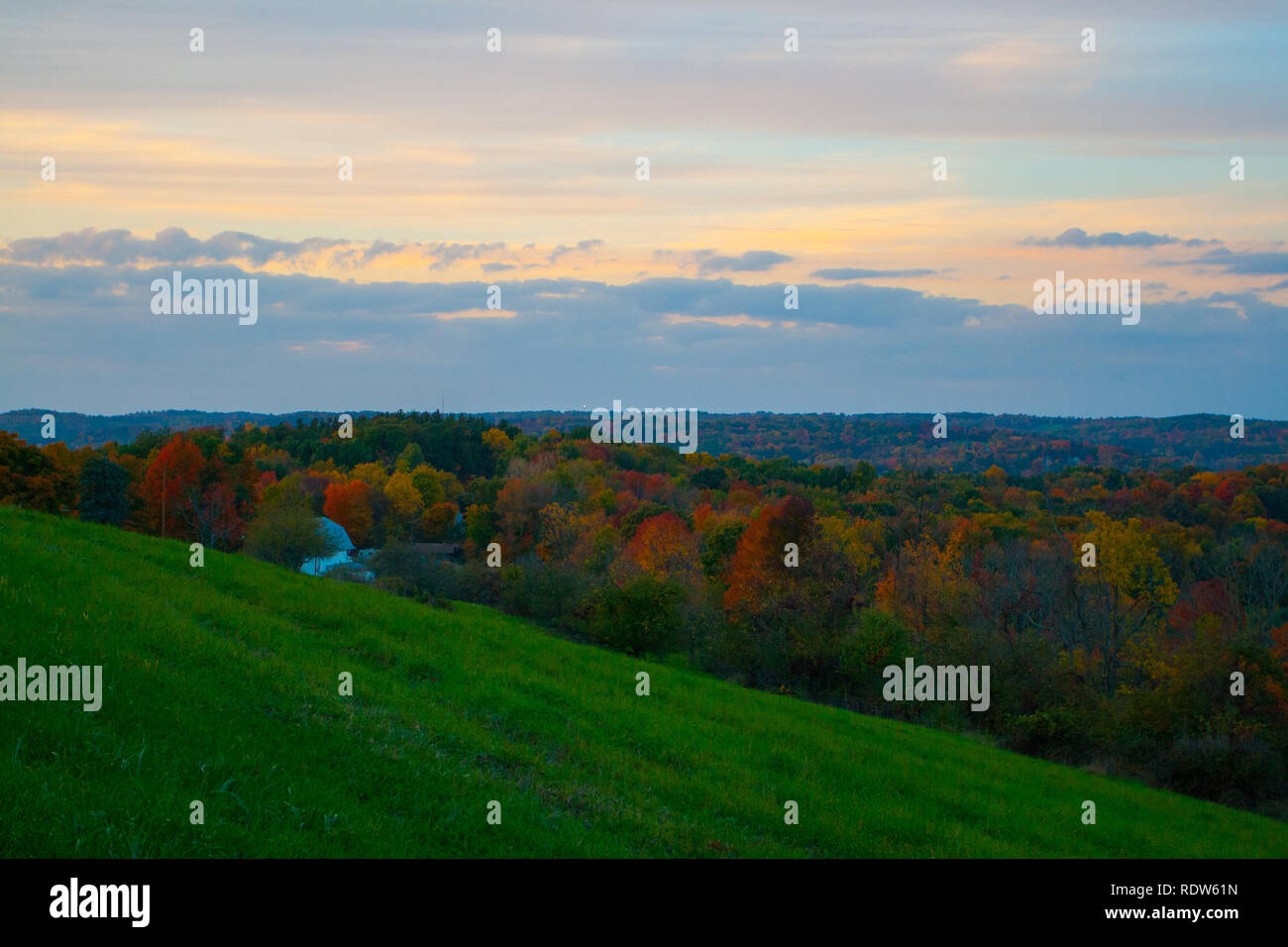 Ohio Countryside in Fall Stock Photo - Alamy