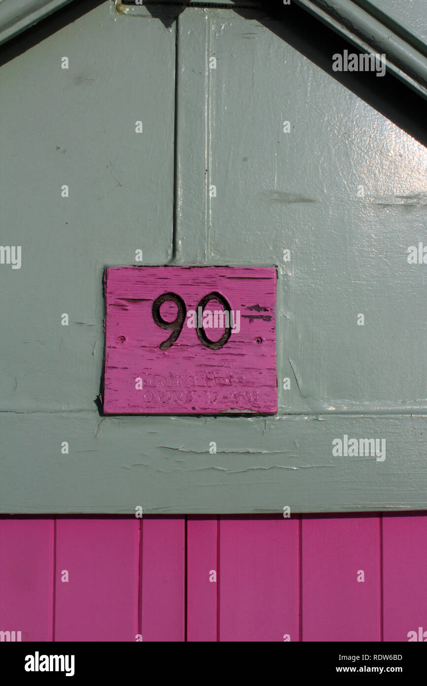 Colourful rustic deco sign hi-res stock photography and images - Alamy