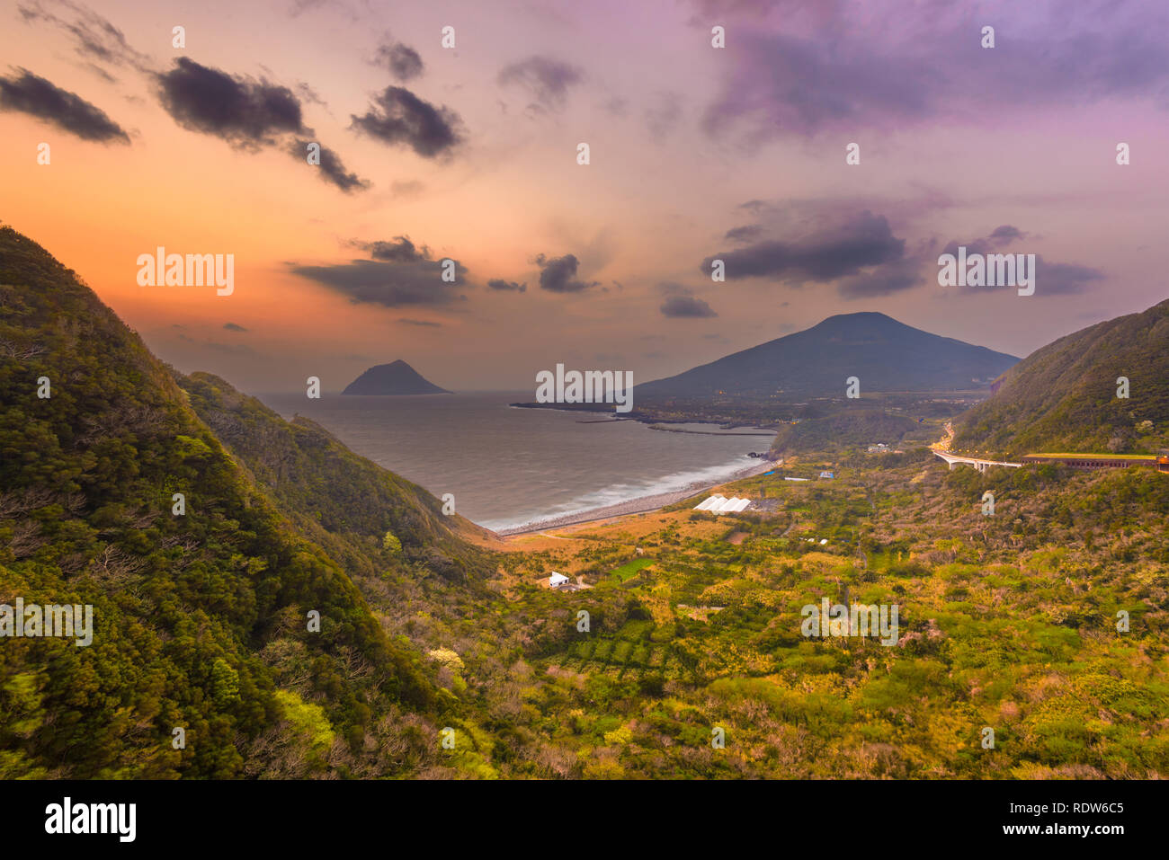 Hachijojima, Tokyo, Japan island landscape Stock Photo - Alamy