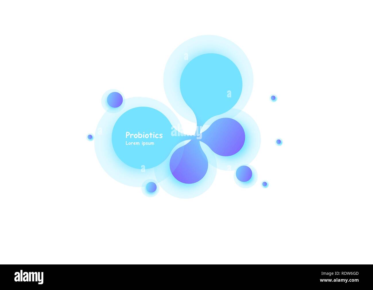 Probiotics bacteria vector design. Probiotics bacteria vector design ...