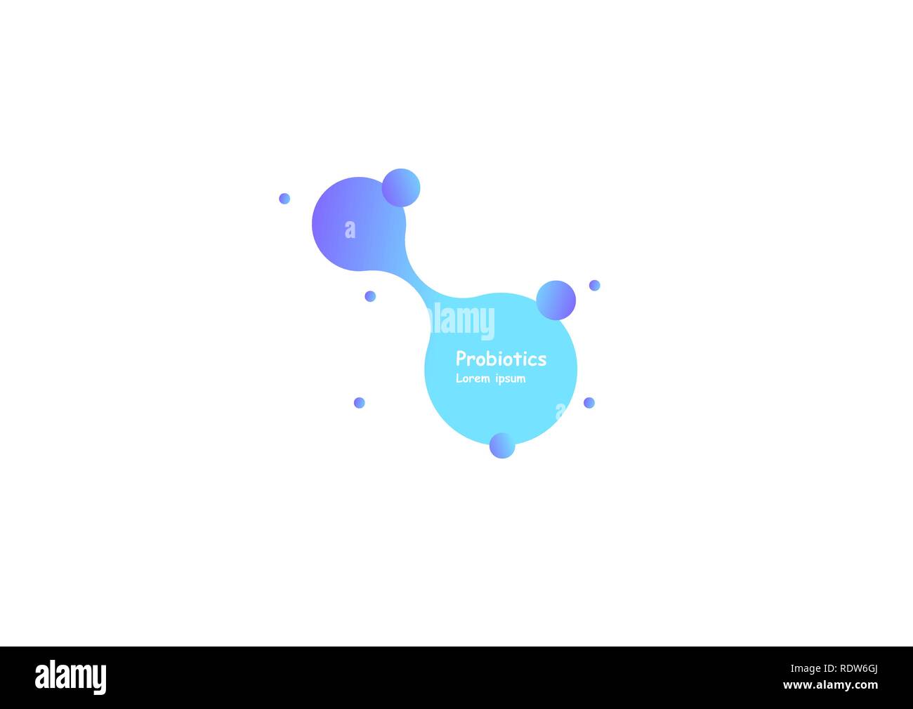 Probiotics bacteria vector design. Probiotics bacteria vector design ...