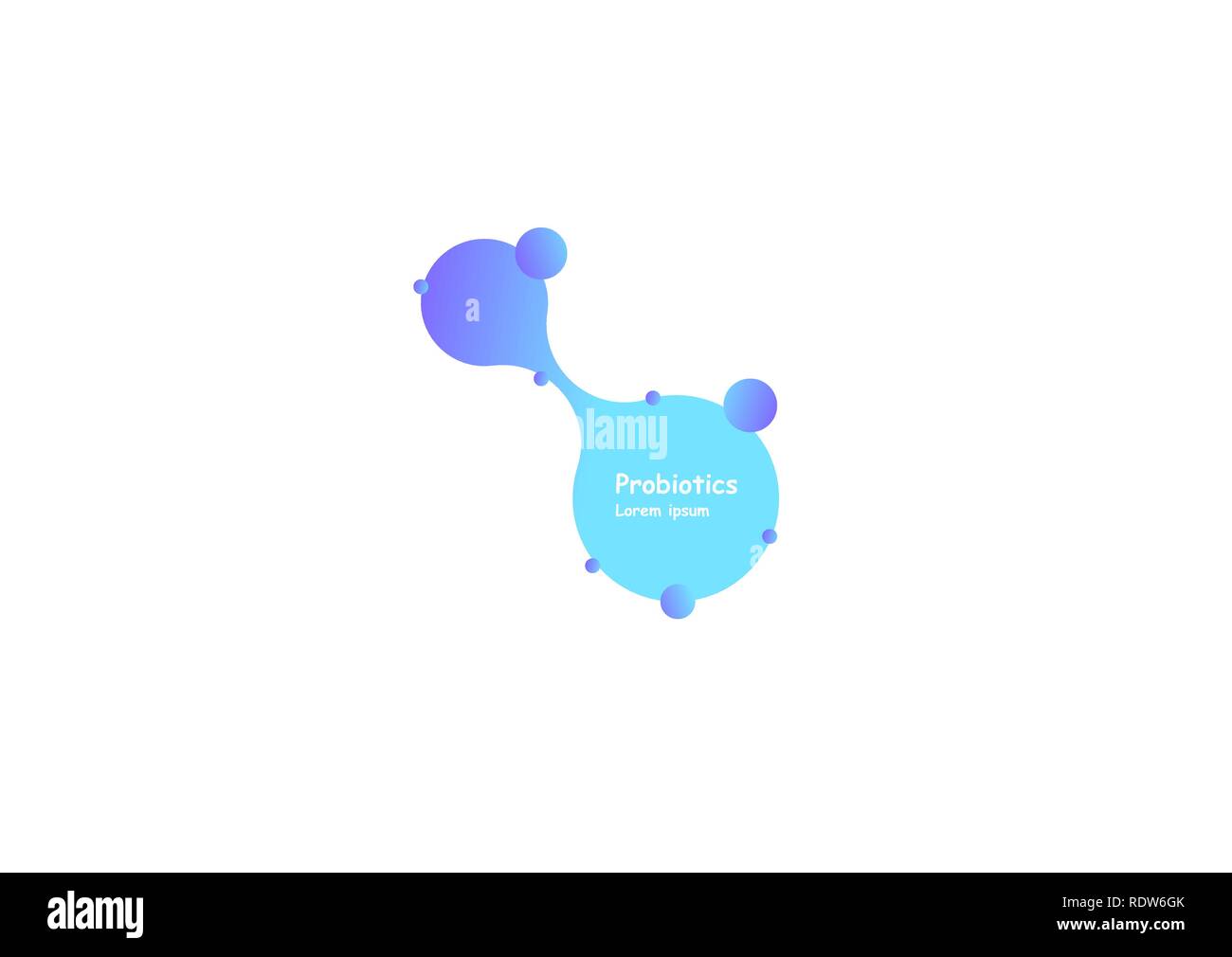 Probiotics bacteria vector design. Probiotics bacteria vector design ...