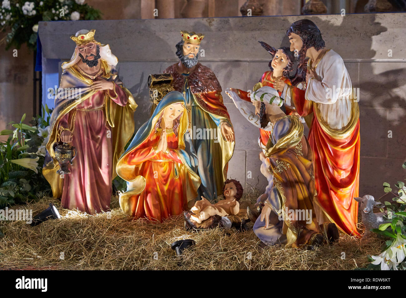 Nativity scene hi-res stock photography and images - Alamy