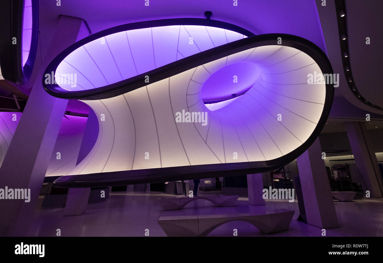 Winton Mathematics Gallery at the Science Museum, London, designed by ...