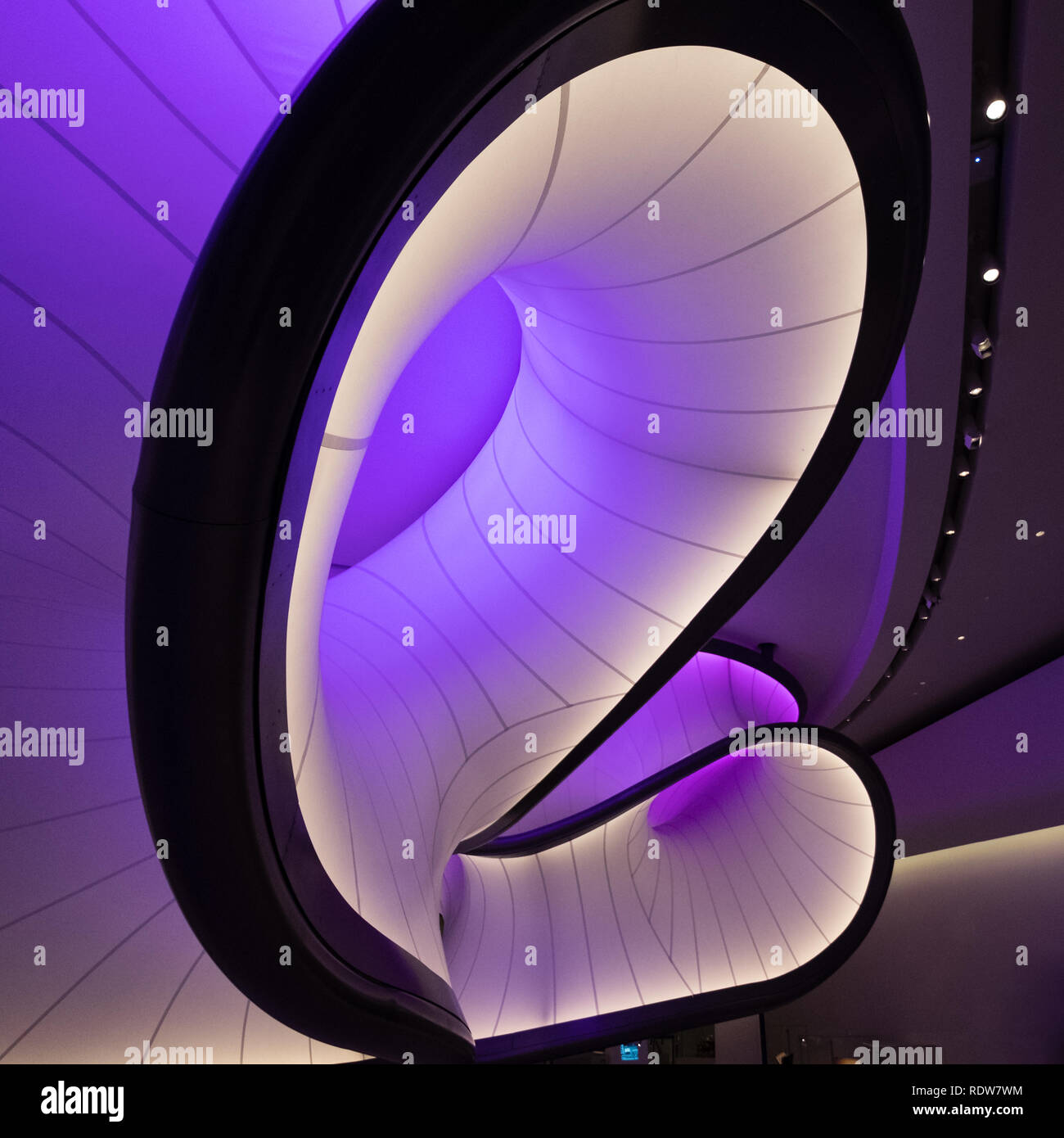 Winton Mathematics Gallery at the Science Museum, London, designed by ...