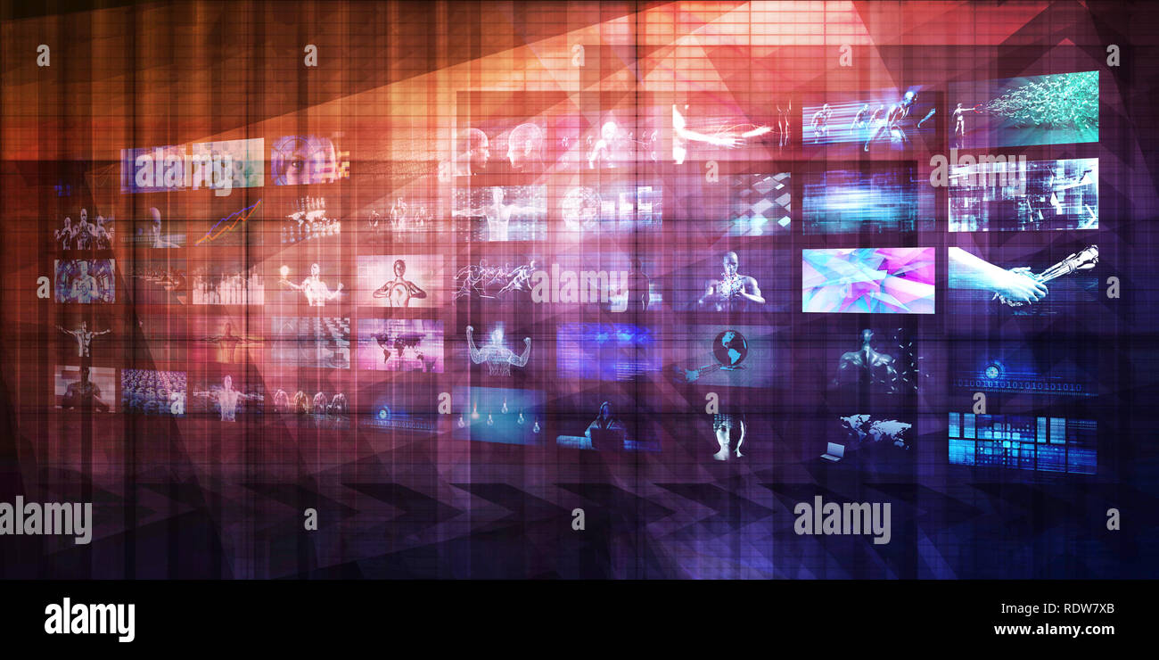 Business Technology Concept Background as Abstract Stock Photo - Alamy
