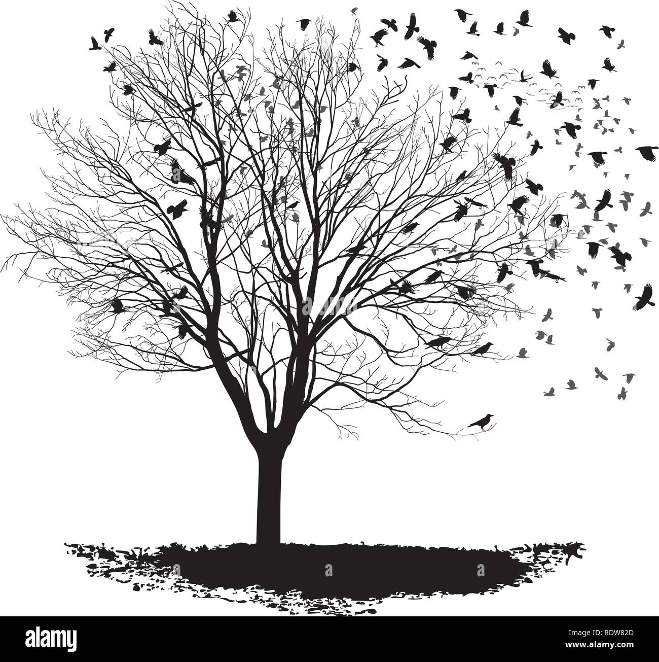 Tree graphics Stock Vector Images - Alamy