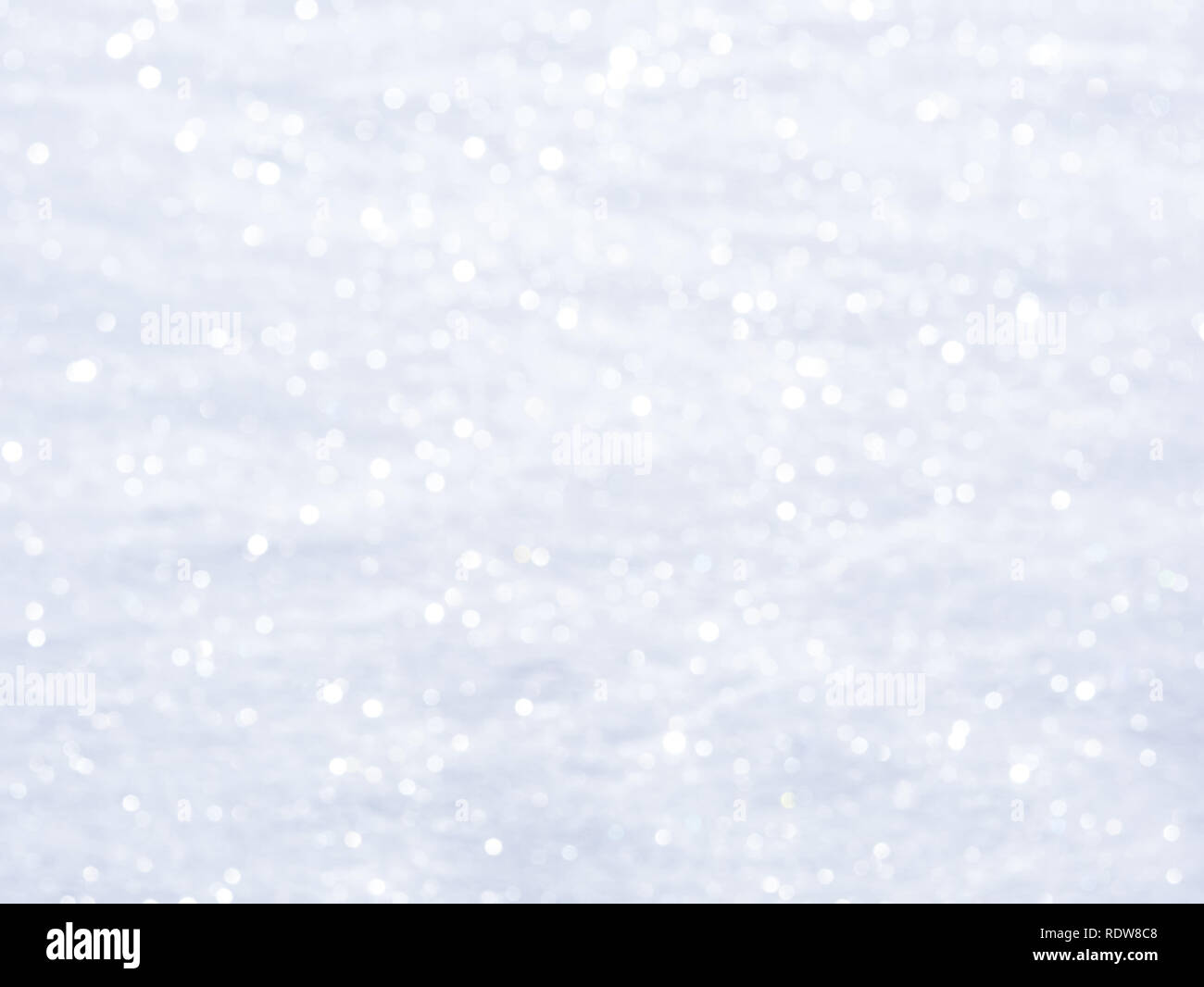 Abstract snow background with bokeh Stock Photo - Alamy