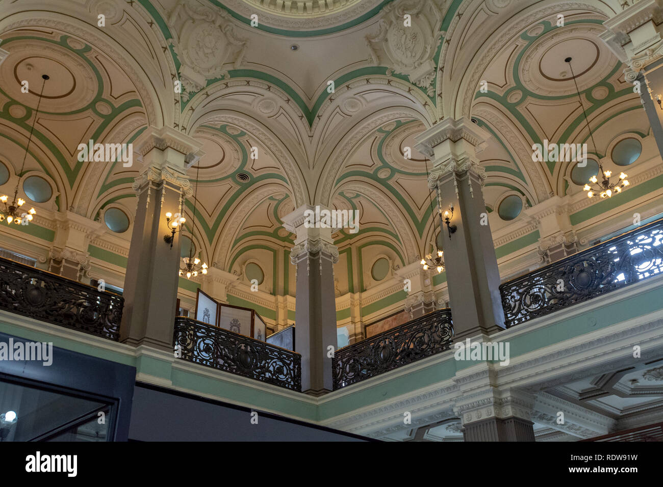 Biblioteca nacional ceiling hi-res stock photography and images - Alamy