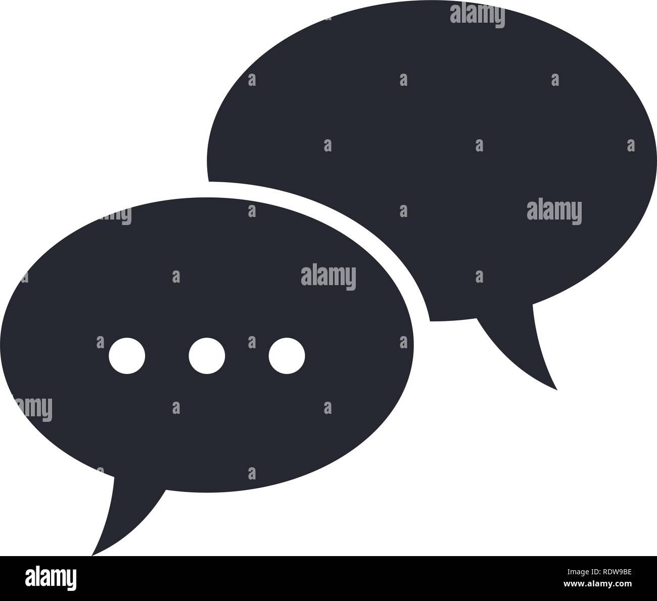 bubble speech cartoon Stock Vector Image & Art - Alamy