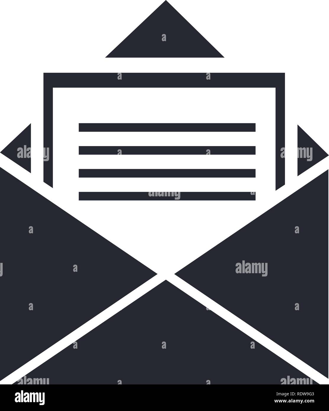 email envelope cartoon Stock Vector Image & Art - Alamy
