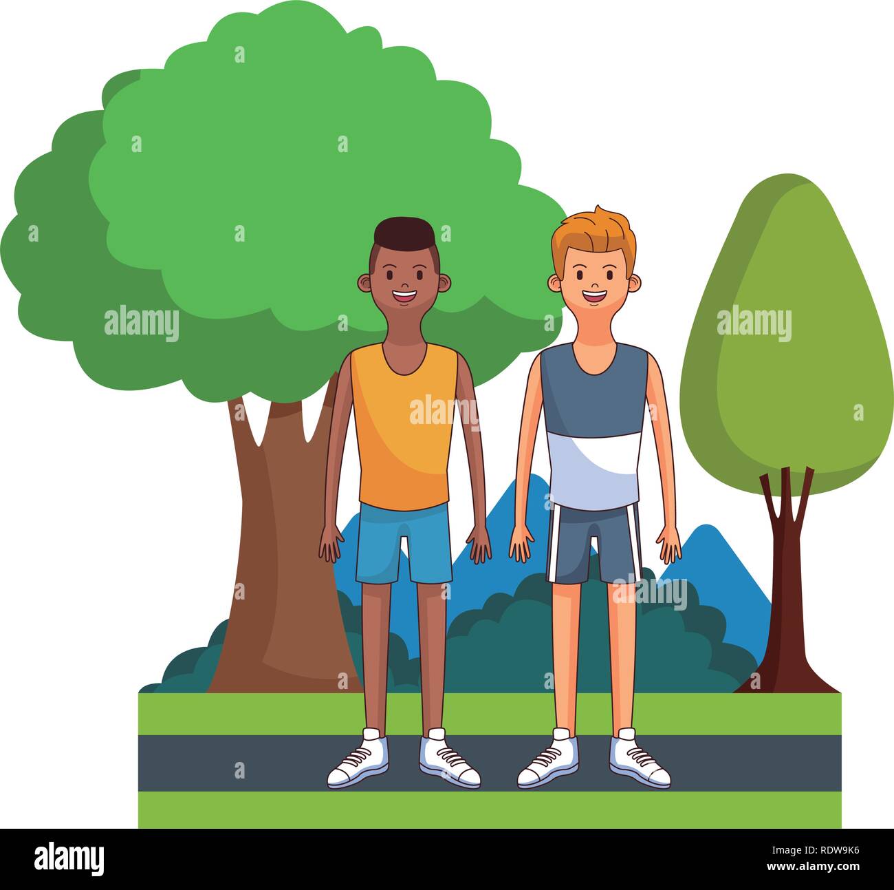 Body Park Stock Vector Images - Alamy
