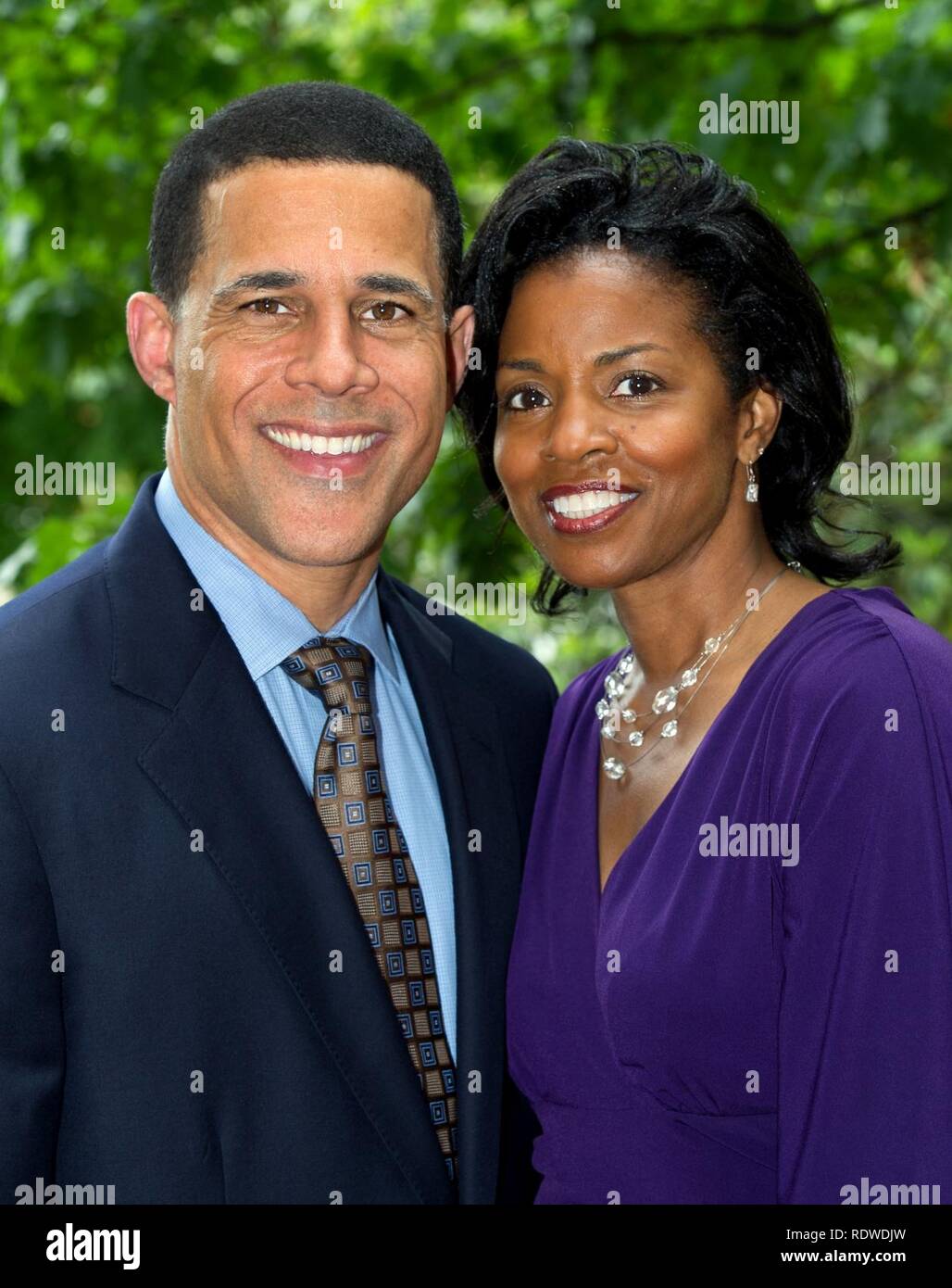 Anthony Brown and Karmen Walker Stock Photo - Alamy