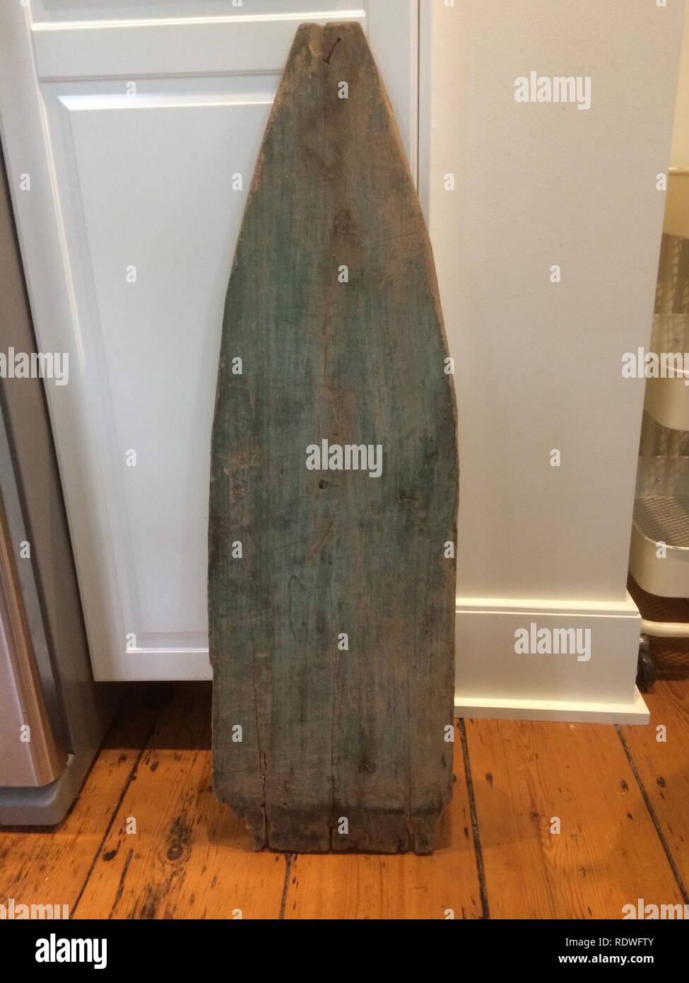 Antique wooden fur pelt stretcher Stock Photo - Alamy