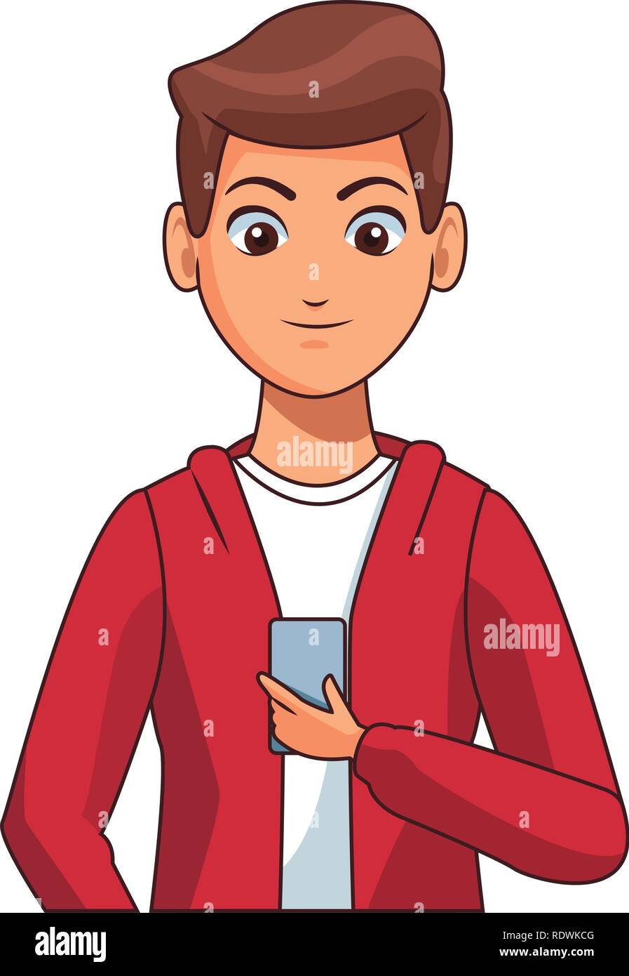 young man cartoon Stock Vector Image & Art - Alamy