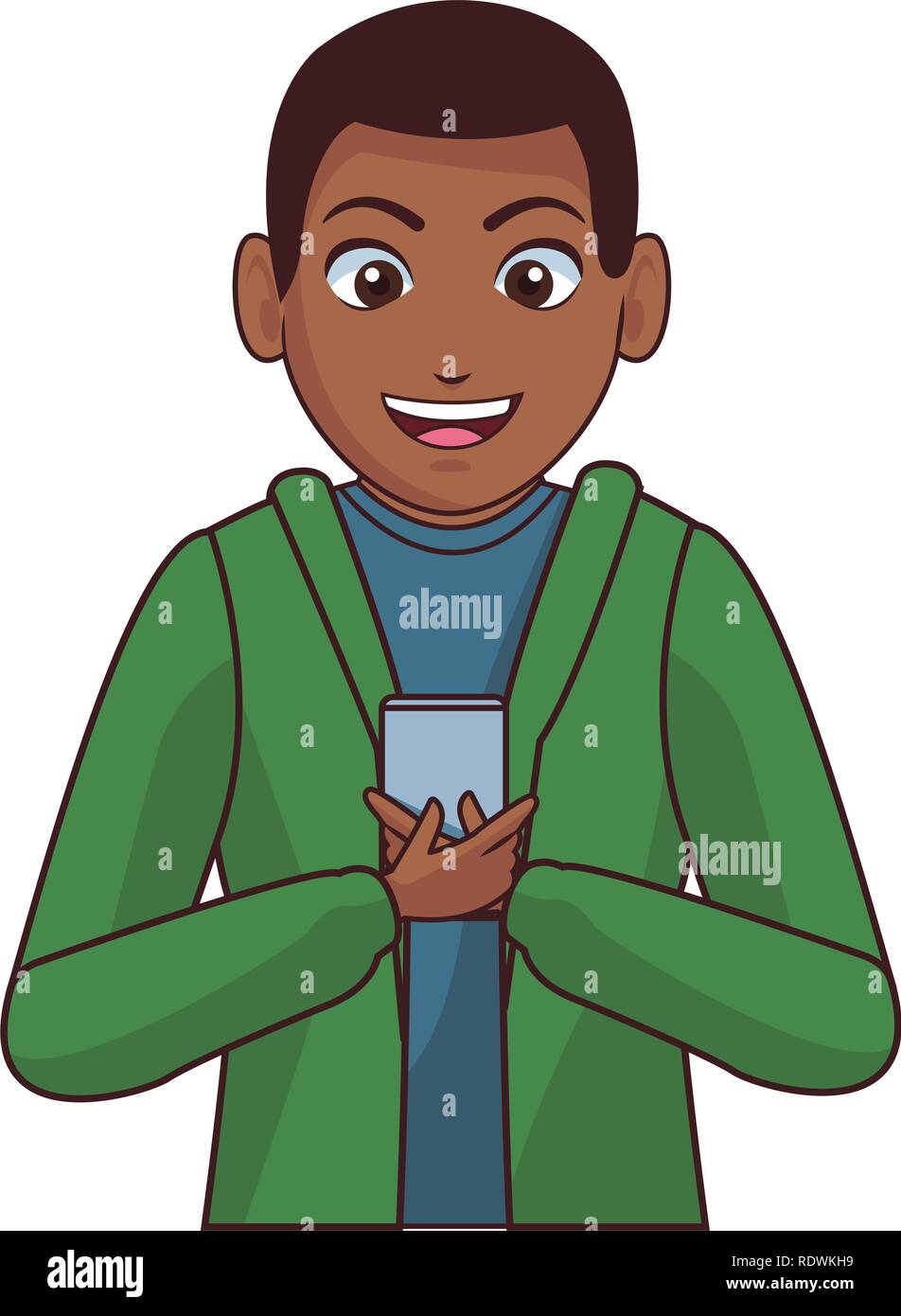 young man cartoon Stock Vector Image & Art - Alamy