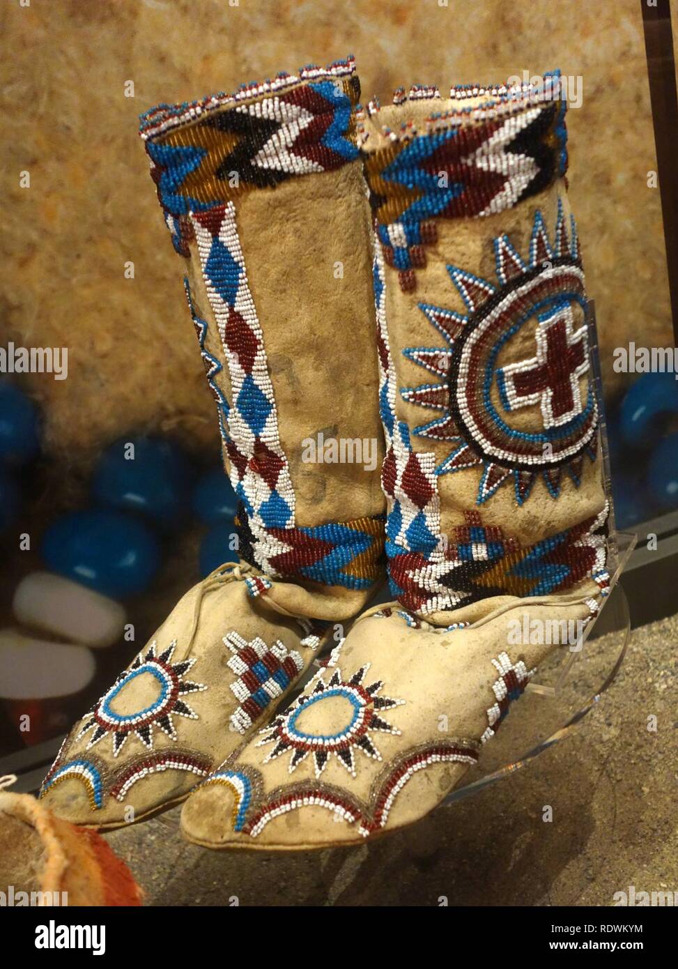 Apache boots, c. 1890 - Bata Shoe Stock Photo - Alamy