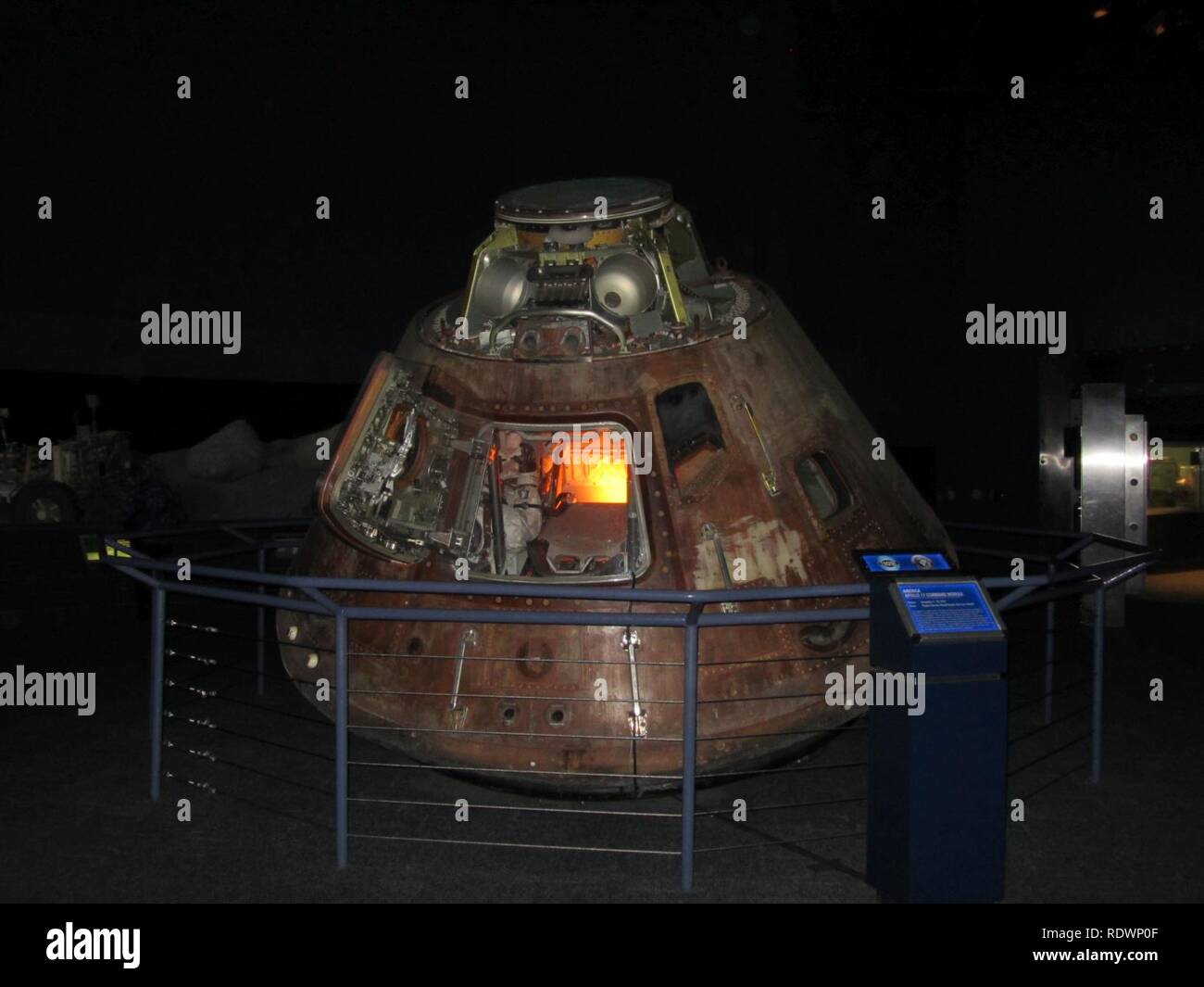 Apollo 17 America Space Center Houston Stock Photo - Alamy