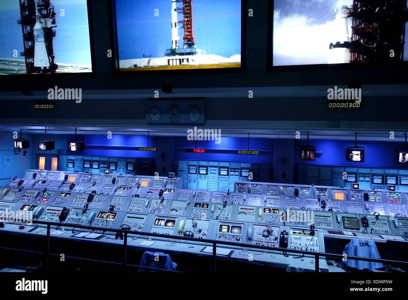 Apollo Launch Control - Kennedy Space Center - Cape Canaveral, Florida ...