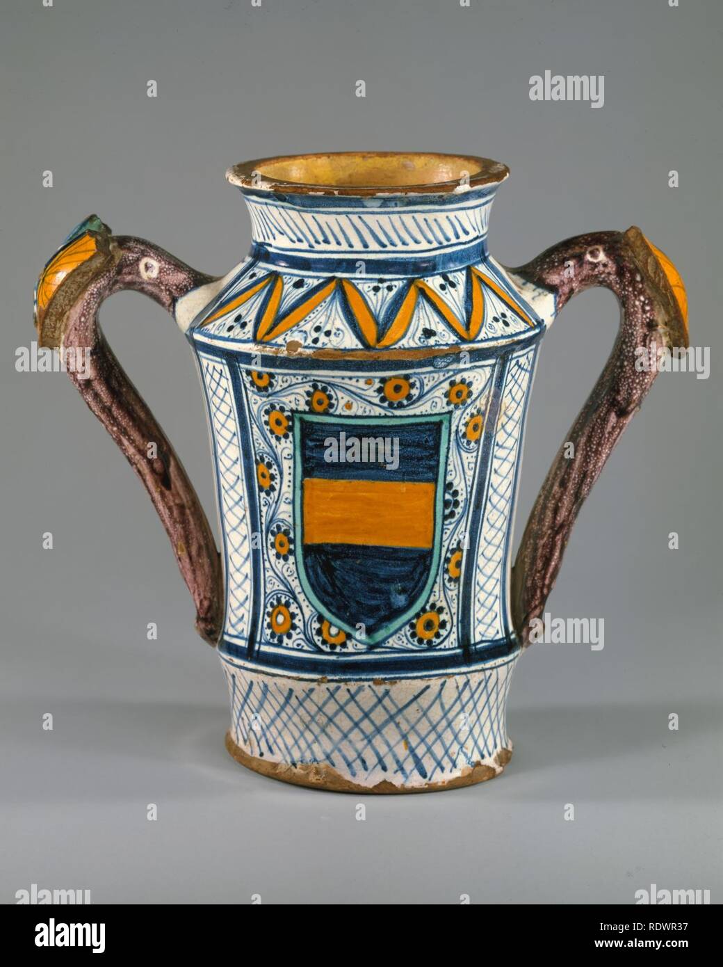 Apothecary jar (albarello Stock Photo - Alamy