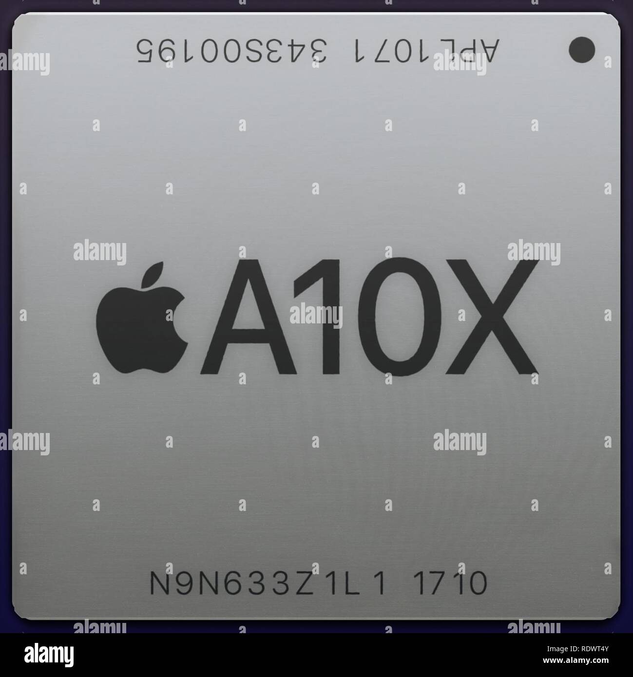 Apple A10X Fusion Stock Photo - Alamy