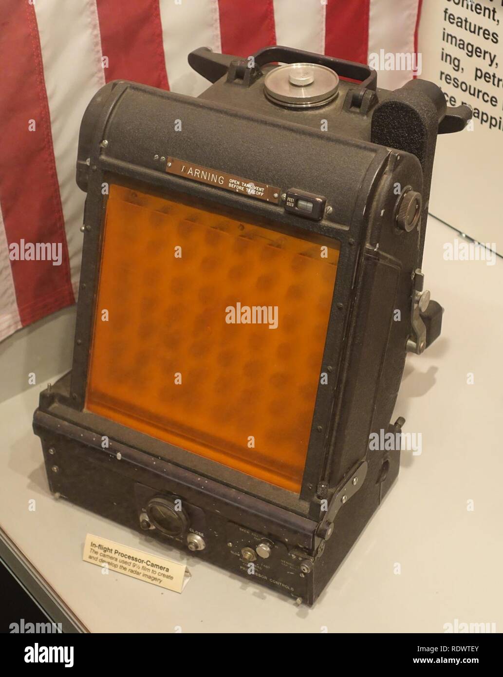 APQ-56 In-flight Processor-Camera for side-look radar, Westinghouse ...