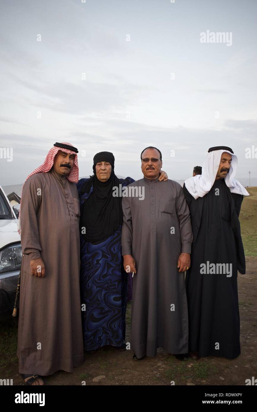 Arab Bedouin near Baharka, in Erbil Governorate 05 Stock Photo - Alamy