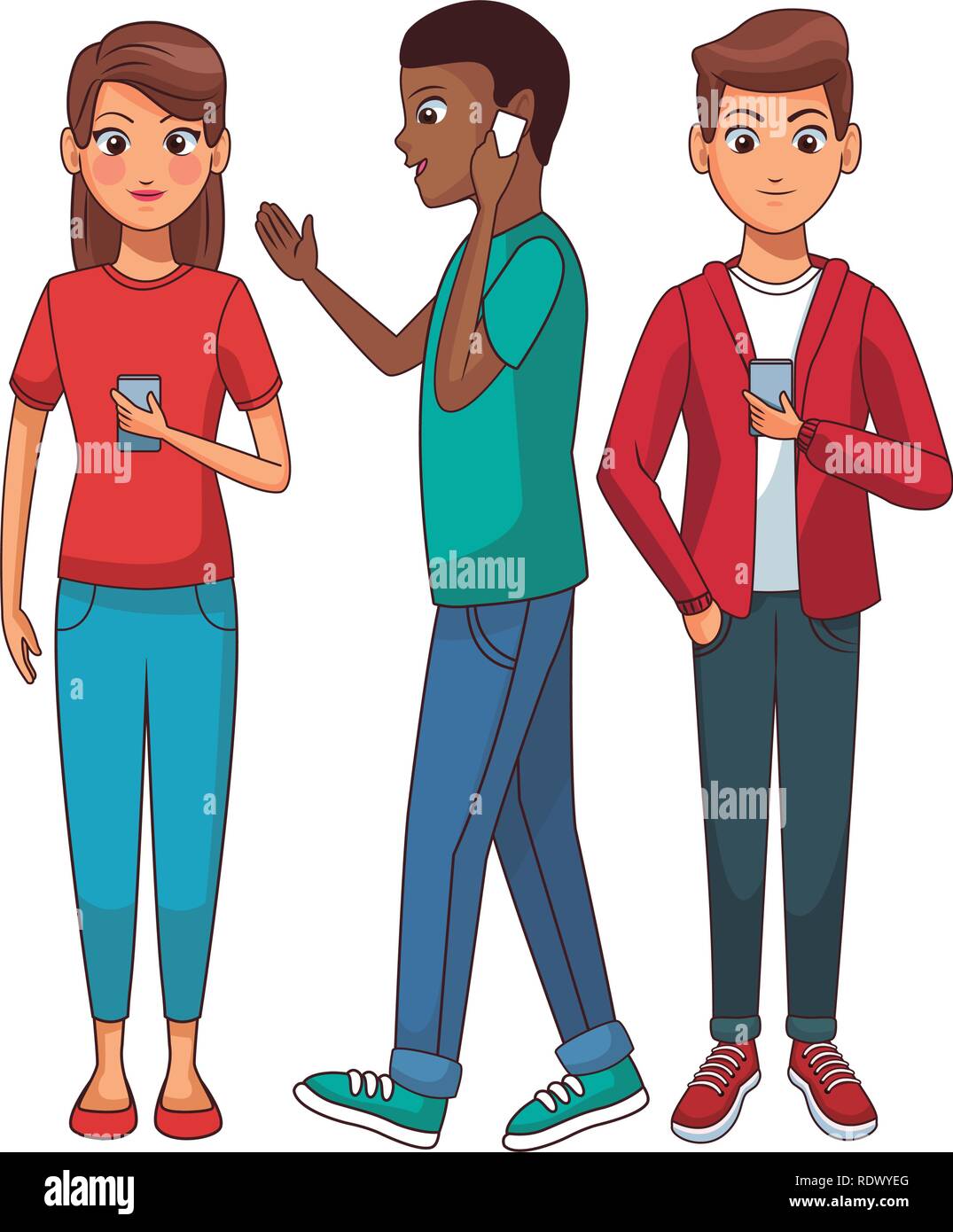 Group Of Friends Cartoon Stock Vector Image Art Alamy group-of-friends-cartoon-stock-vector-image-art-alamy