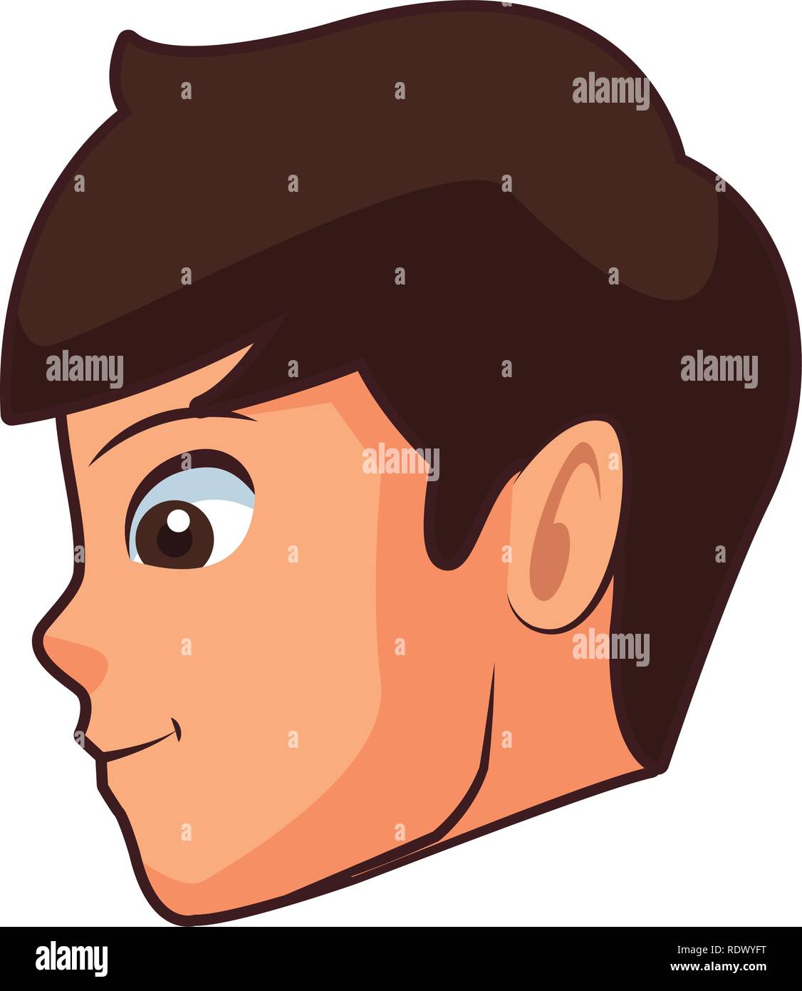 Only the mouth Stock Vector Images - Alamy