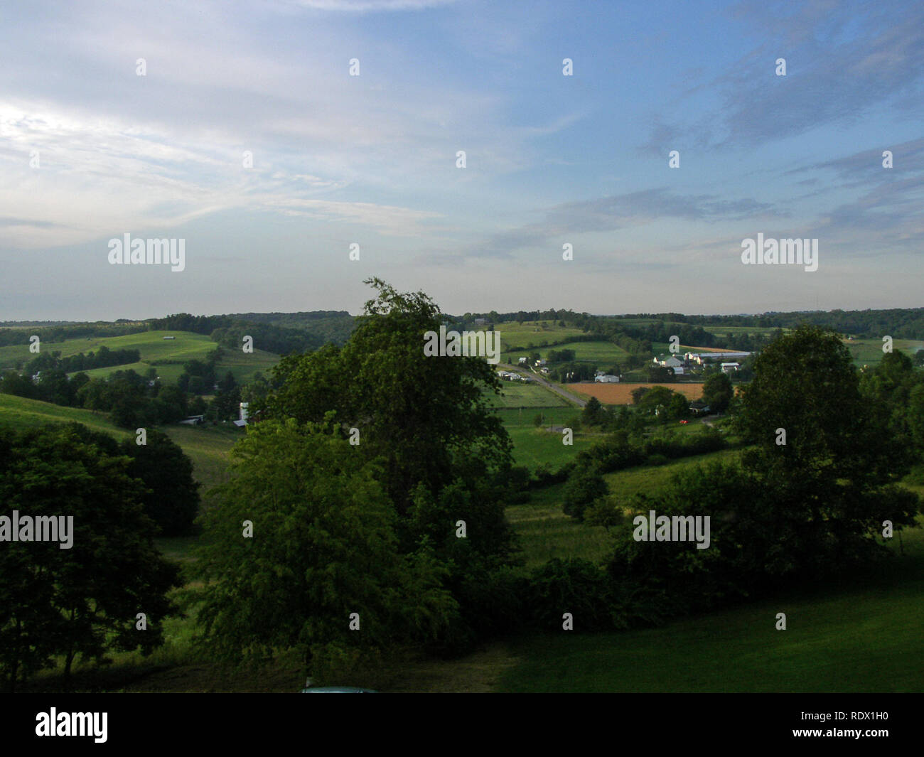 Walnut Creek, Ohio Panorama Stock Photo - Alamy