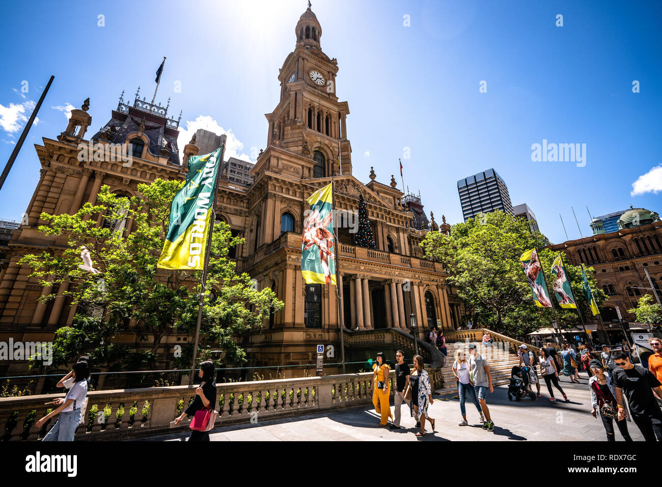 Sydney Town Hall Stock Photos & Sydney Town Hall Stock Images - Alamy