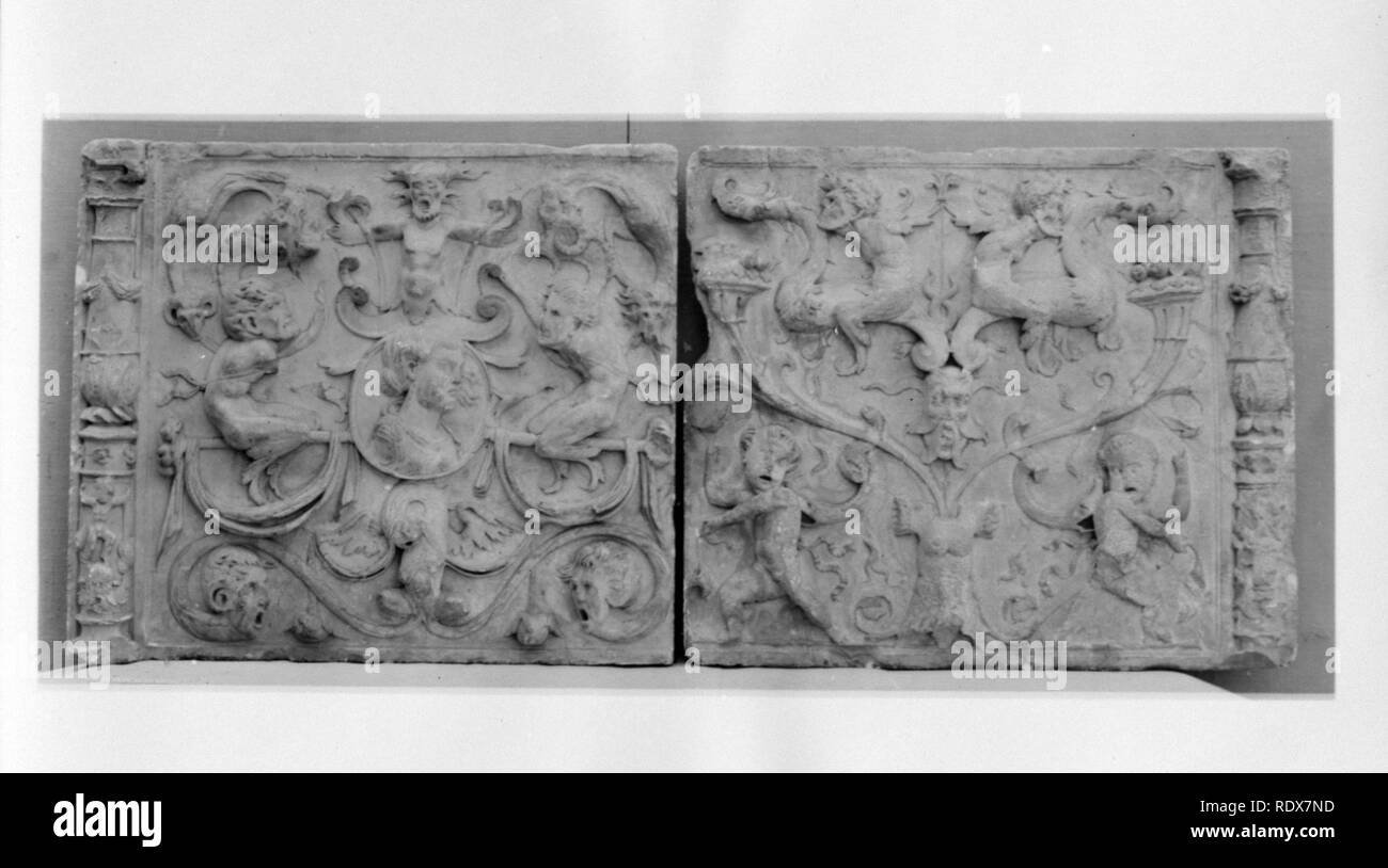 Architectural ornament panel Stock Photo - Alamy