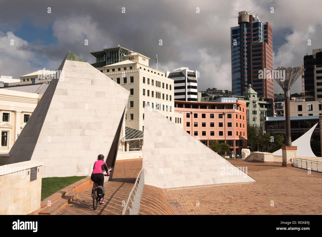 The Wellington Waterfront is a popular area which attracts locals and ...
